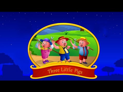 Three Little pigs 🐖and a Greedy wolf 🐺| kids stories #story #kidsstories #learningtales ...