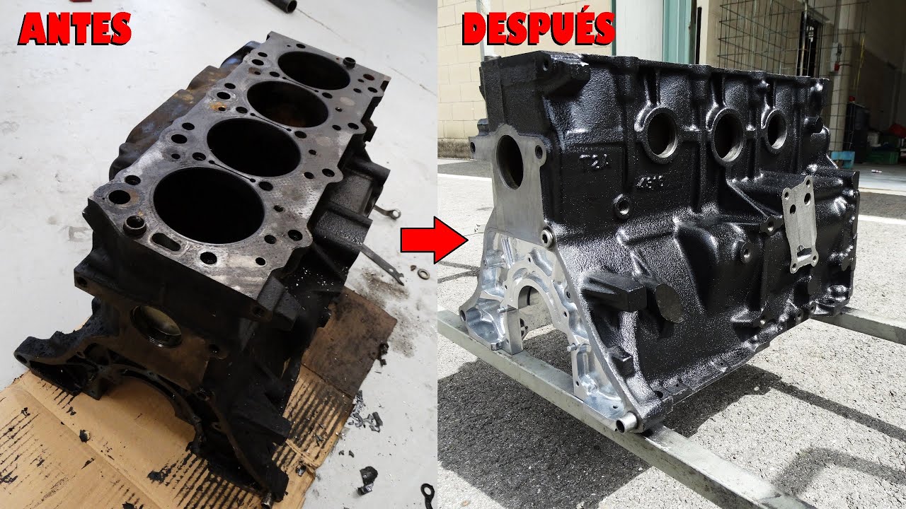 Bloque motor 3 - Práctico: Pintado del bloque - YouTube