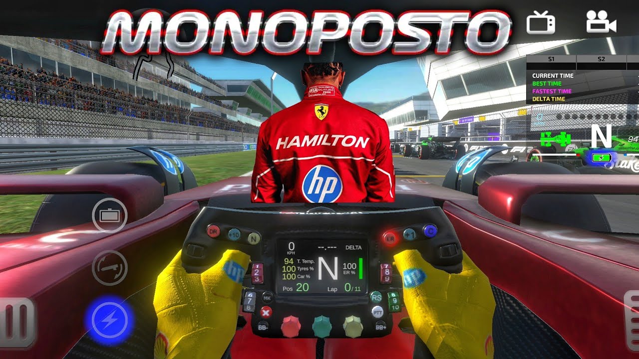 Monoposto 2025: Cockpit Cam - Lewis Hamilton's Ferrari SF25 | Belgium ...