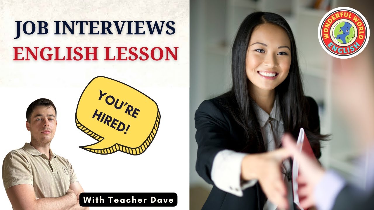 Job Interviews | English Lesson | Wonderful World English - YouTube