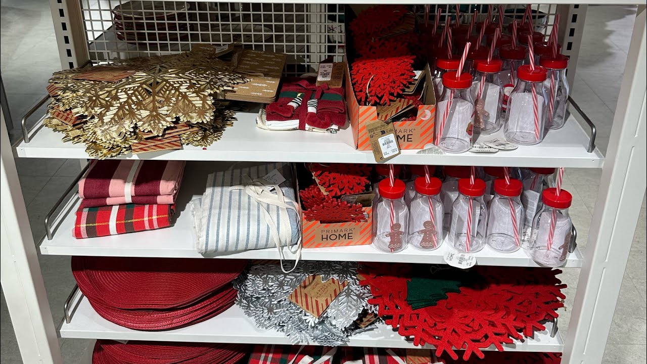 Primark Christmas Home decor new collection November 2023 - YouTube