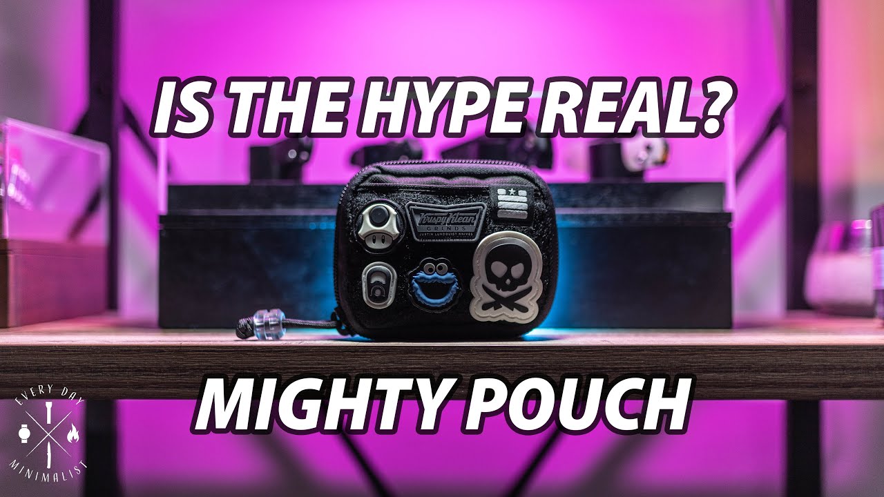 The BEST EDC Pouch? | Garage Built Gear Mighty Pouch+ - YouTube