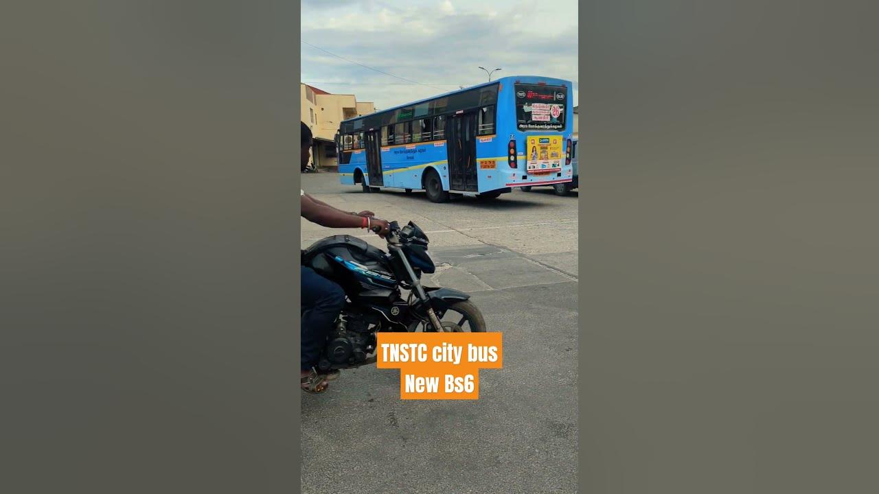 TNSTC New Bs6 City bus - YouTube