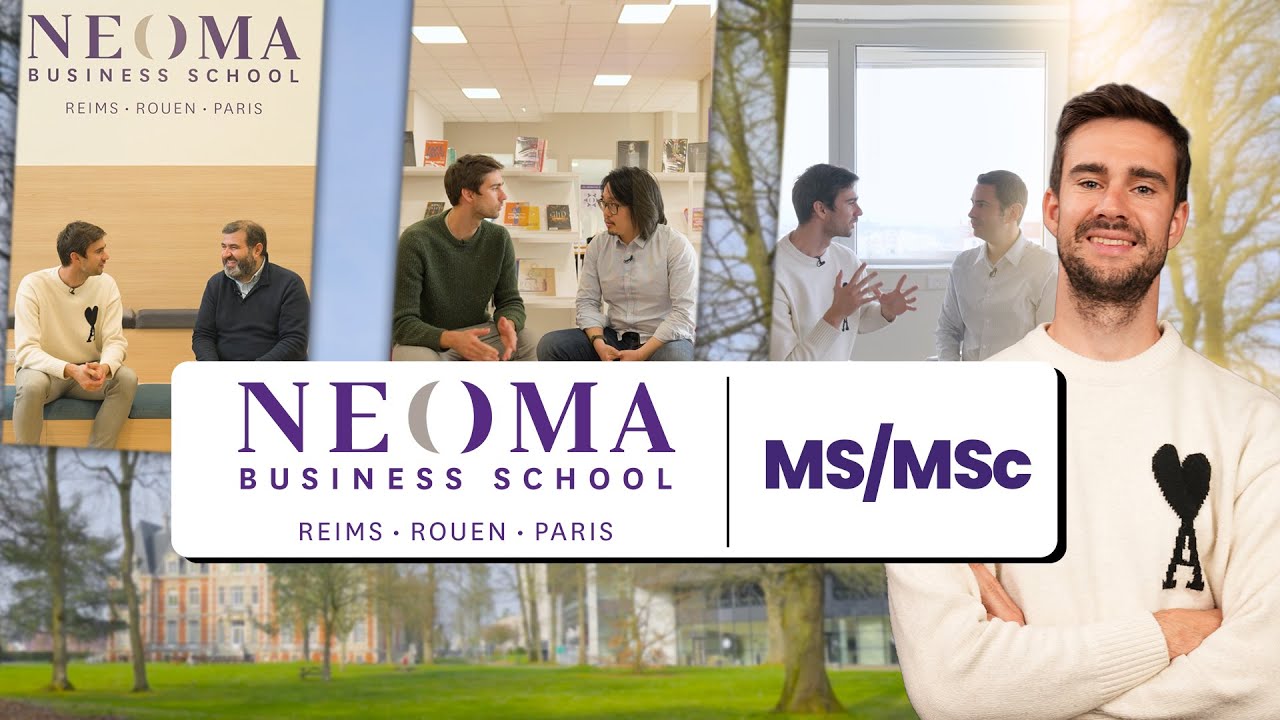 On découvre les Masters de NEOMA ! - YouTube
