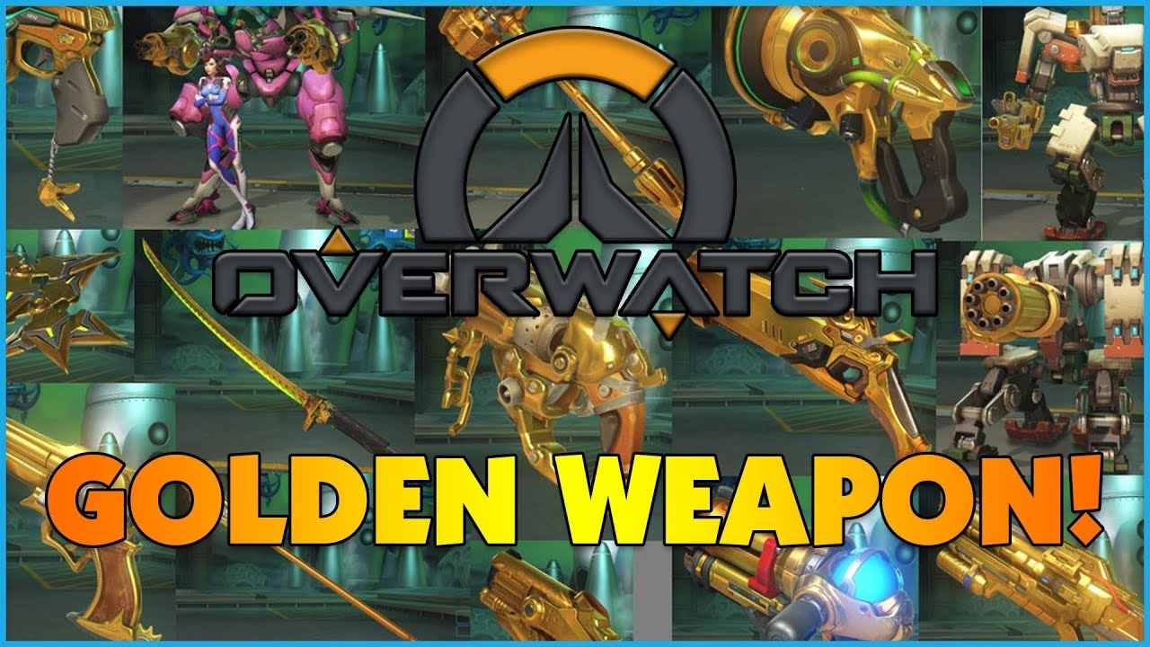 THE GOLDEN WEAPON! - Overwatch Ep. 25 - YouTube