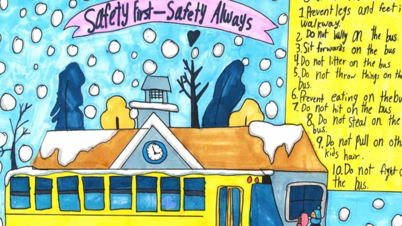 Anoka-Hennepin students show off creativity in bus safety poster ...