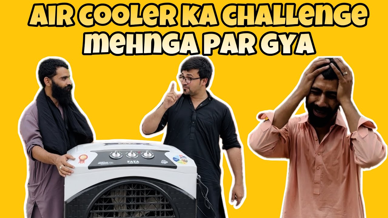 Air cooler ka challenge mehnga par gya - YouTube