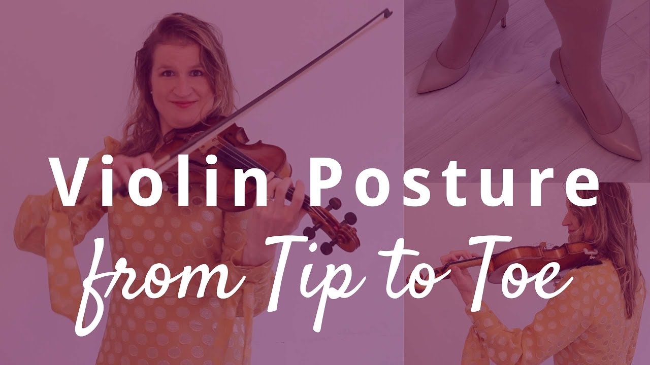 How to HOLD the VIOLIN | Violin posture from all sides - YouTube