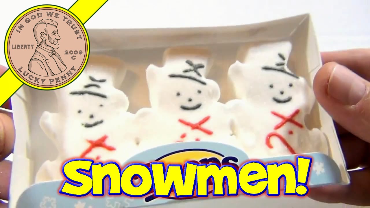 Snowman Marshmallow Peeps Christmas Candy - YouTube
