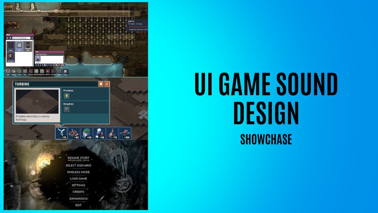 UI Game Sound Design Showcase - YouTube