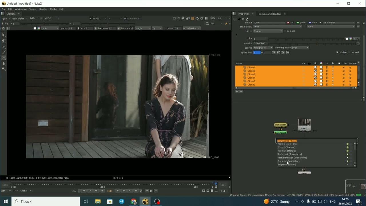 How to make easy way clean up nuke tutorial - YouTube
