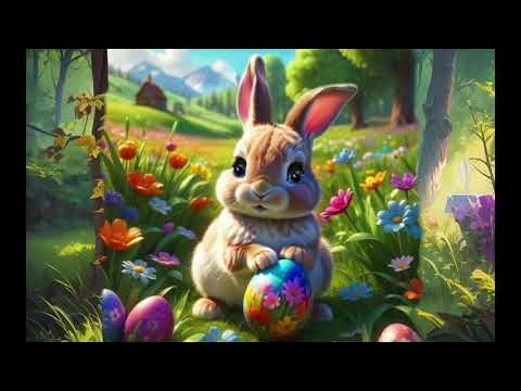 Easter Bunny Helper collecting eggs - YouTube
