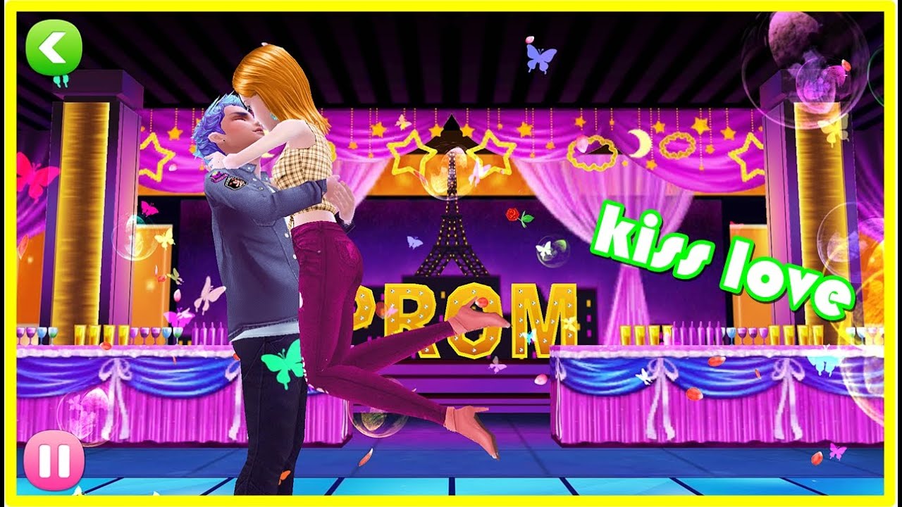 High School Crush Love Story 💗 First Love Kiss | BonBon Games #170322 ...