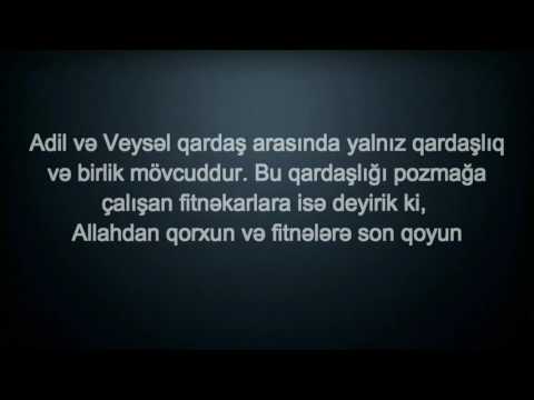 Adil Rəcəbov və Veysəl Orucov : Əlhəmdulilləh aramızda heç bir problem yoxdur - [SƏHİH məlumatdır]