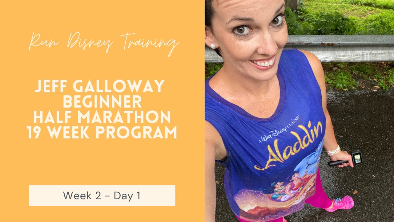 Week 2 Day 1 of the Jeff Galloway Beginner Half Marathon Training - YouTube