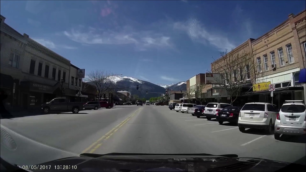 Main Street & Highway 93 South - Hamilton Montana - YouTube