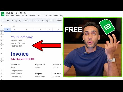 How To Create A Free Invoice Template For Your Business