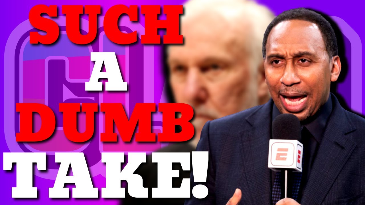 Stephen A Smith Says Popovich Has Changed - What A Moron... - YouTube