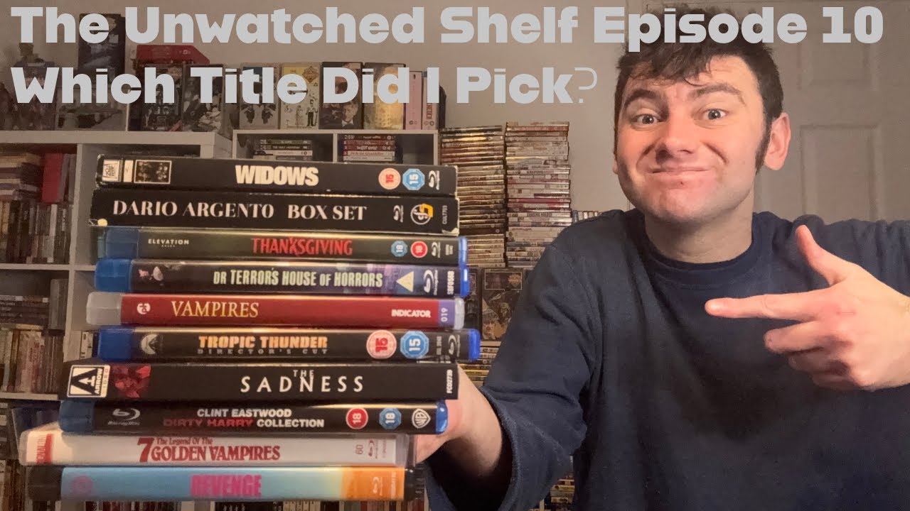 The Unwatched Shelf Episode 10 😀🍿📀🎸🎶 - YouTube