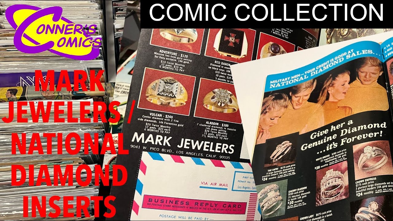 COMIC COLLECTION ALL WITH MARK JEWELERS INSERTS | COMIC BOOK HAUL - YouTube