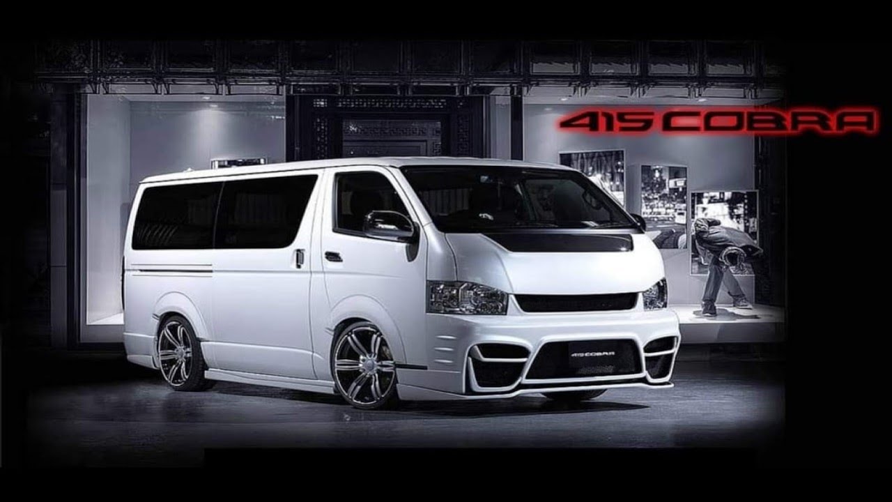 KDH VAN DESIGN BY 415Cobra STUDIO JAPAN | KDH HIACE MODIFIED - YouTube