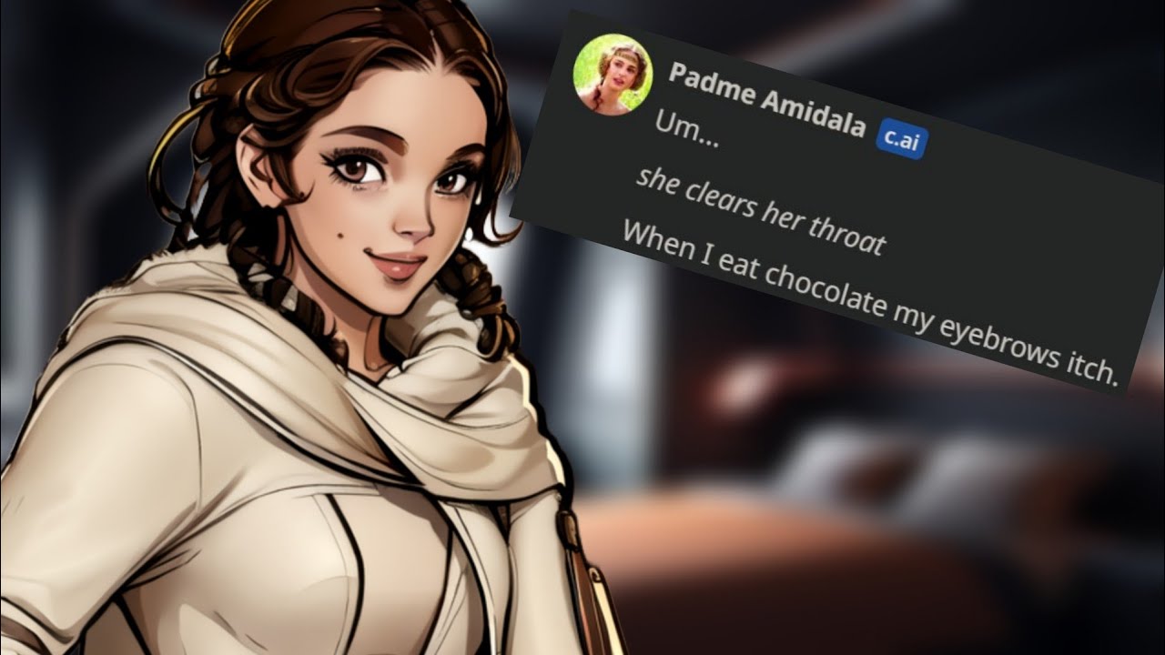 What happens if you try to SEDUCE Padmé Amidala on character.ai? (Star ...
