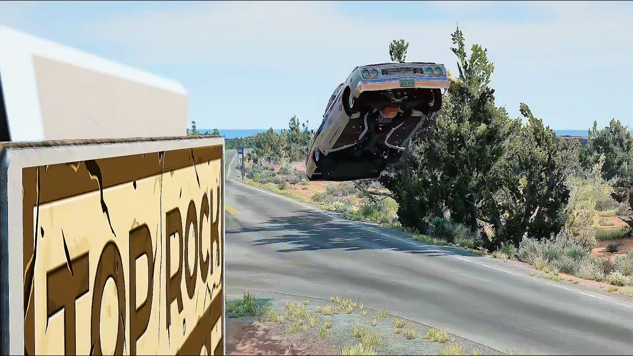 BeamNG Drive / Ghost Ramp Jump #1 / Ages Driven - YouTube