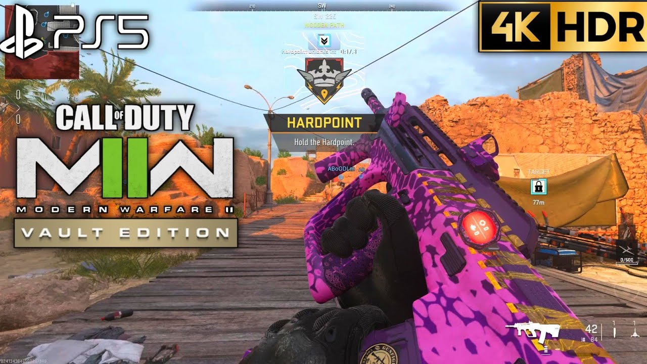 PS5 Modern Warfare 2 Hardpoint Gameplay Walkthrough 4K 60FPS HDR | MW2 ...
