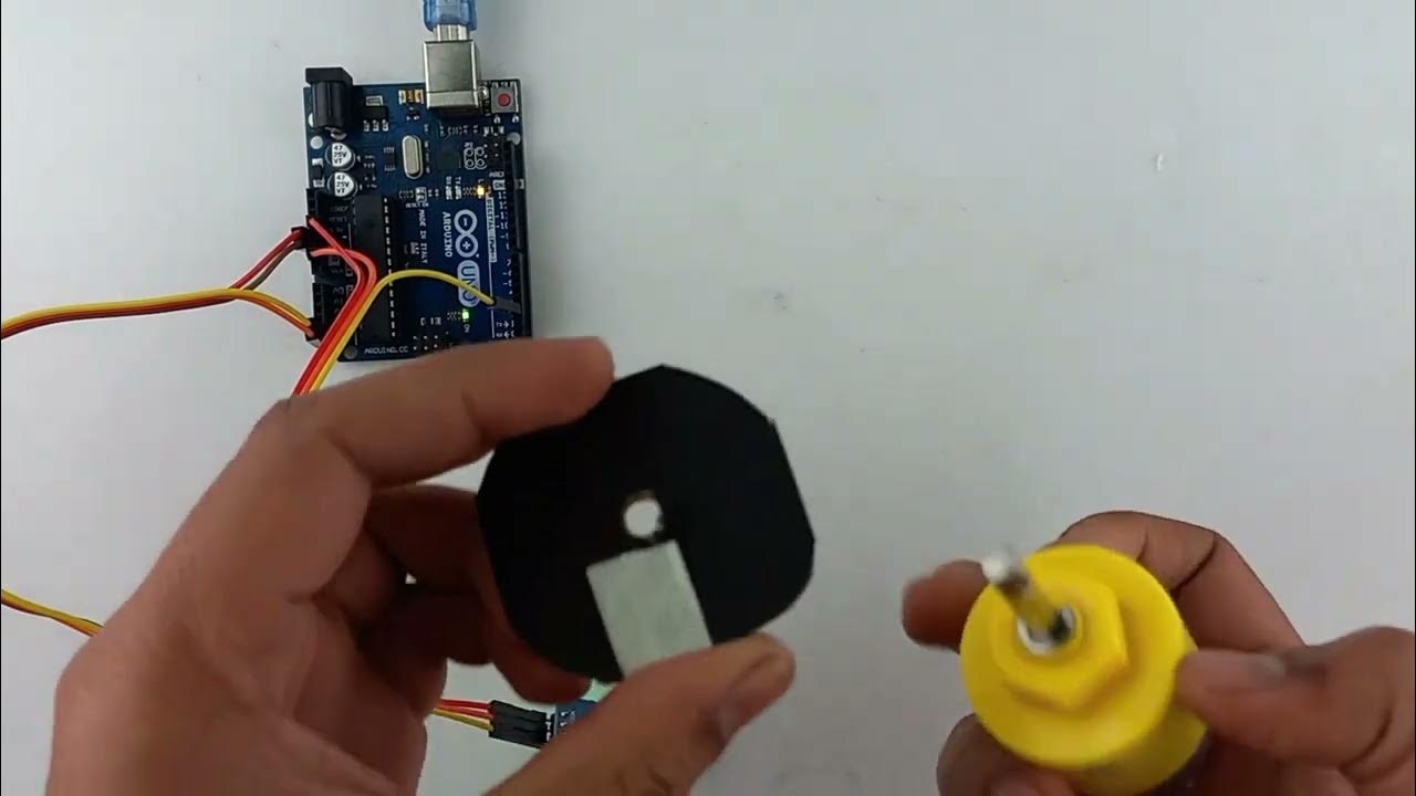 How To Make Arduino Based Tachometer (RPM Meter) Using IR Sensor - YouTube