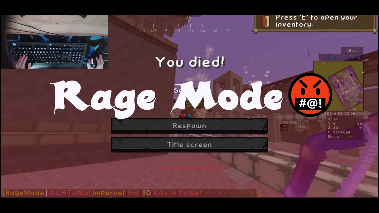 Es heißt nicht umsonst Rage Mode! - YouTube