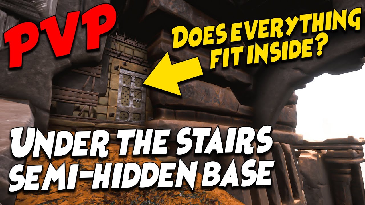 Under the stairs semi-hidden base | Does everything fit inside? | CONAN ...