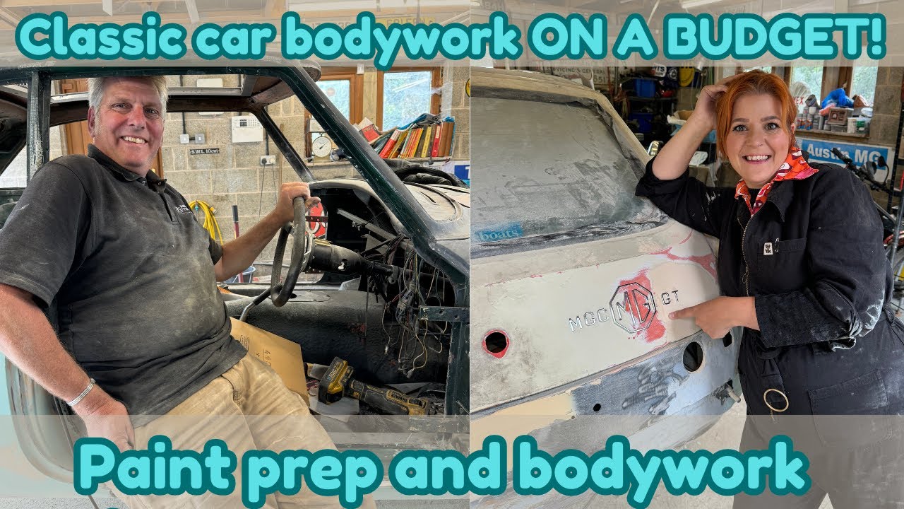Classic car body work, paint prep tips and a Morris Minor update! - YouTube
