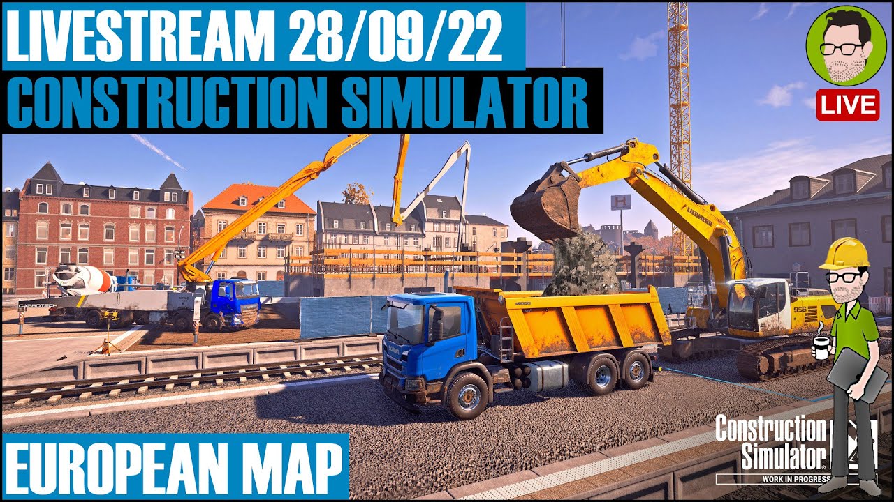 Construction Simulator | EUROPEAN MAP - YouTube