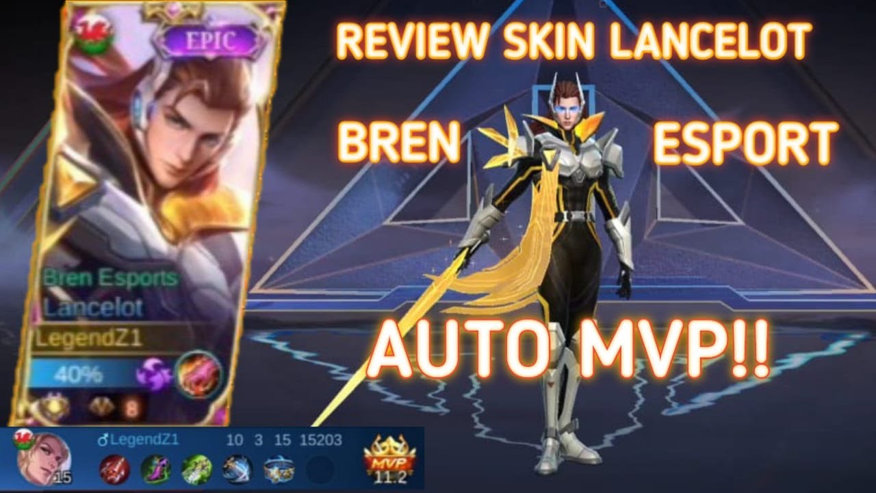 REVIEW SKIN BARU LANCELOT BREN ESPORT !!! - MOBILE LEGEND INDONESIA ...