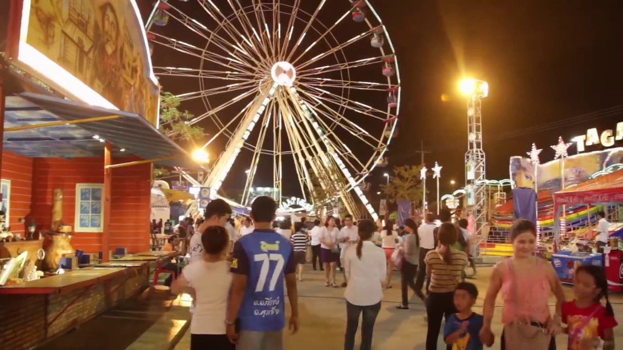 Siam Carnival Funfair Promote Demo. - YouTube