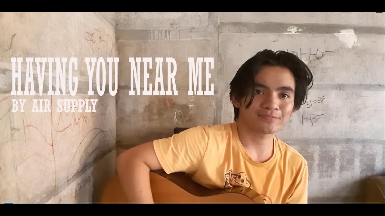Having you near me - Air Supply (Cover) - YouTube