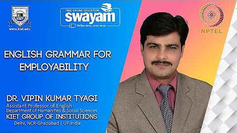 SWAYAM-NPTEL/AICTE MooC - YouTube