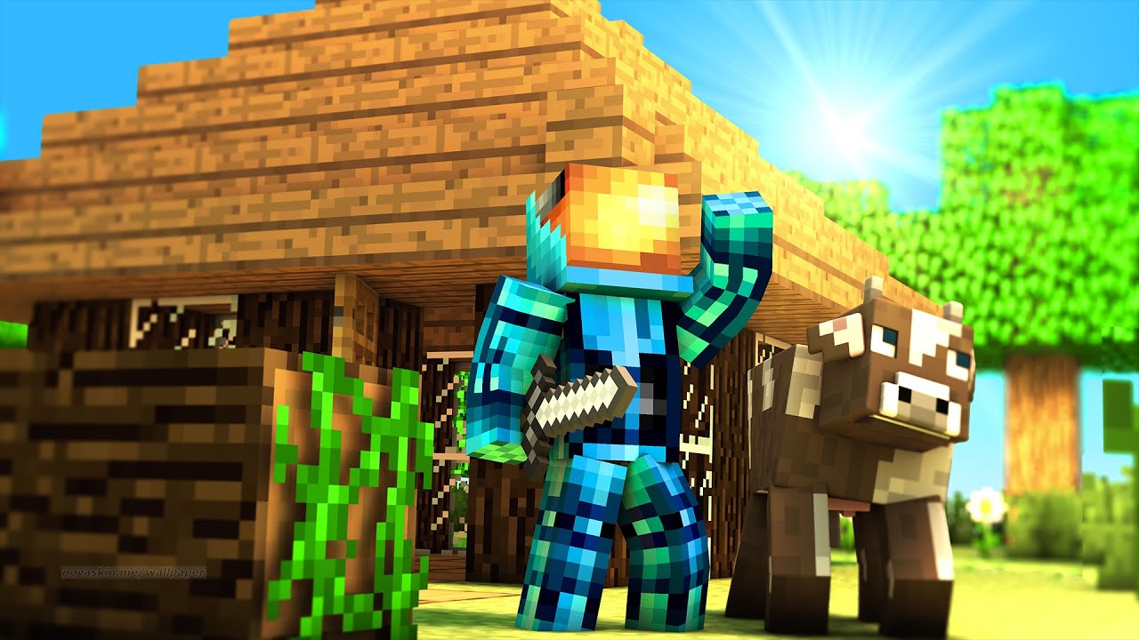 Minecraft | LIVING THE LAVISH LIFE | Skyblock #1 w/ TrueMU - YouTube