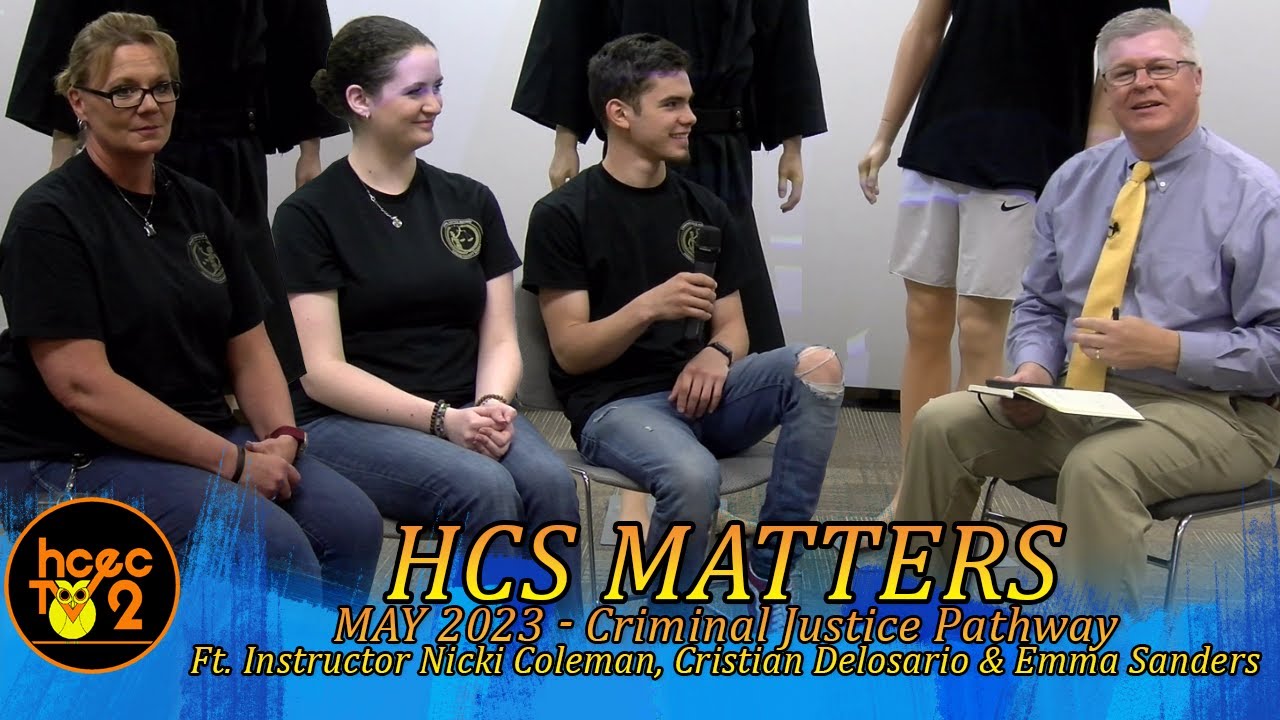 HCS Matters - May 2023 - Criminal Justice Pathway - YouTube