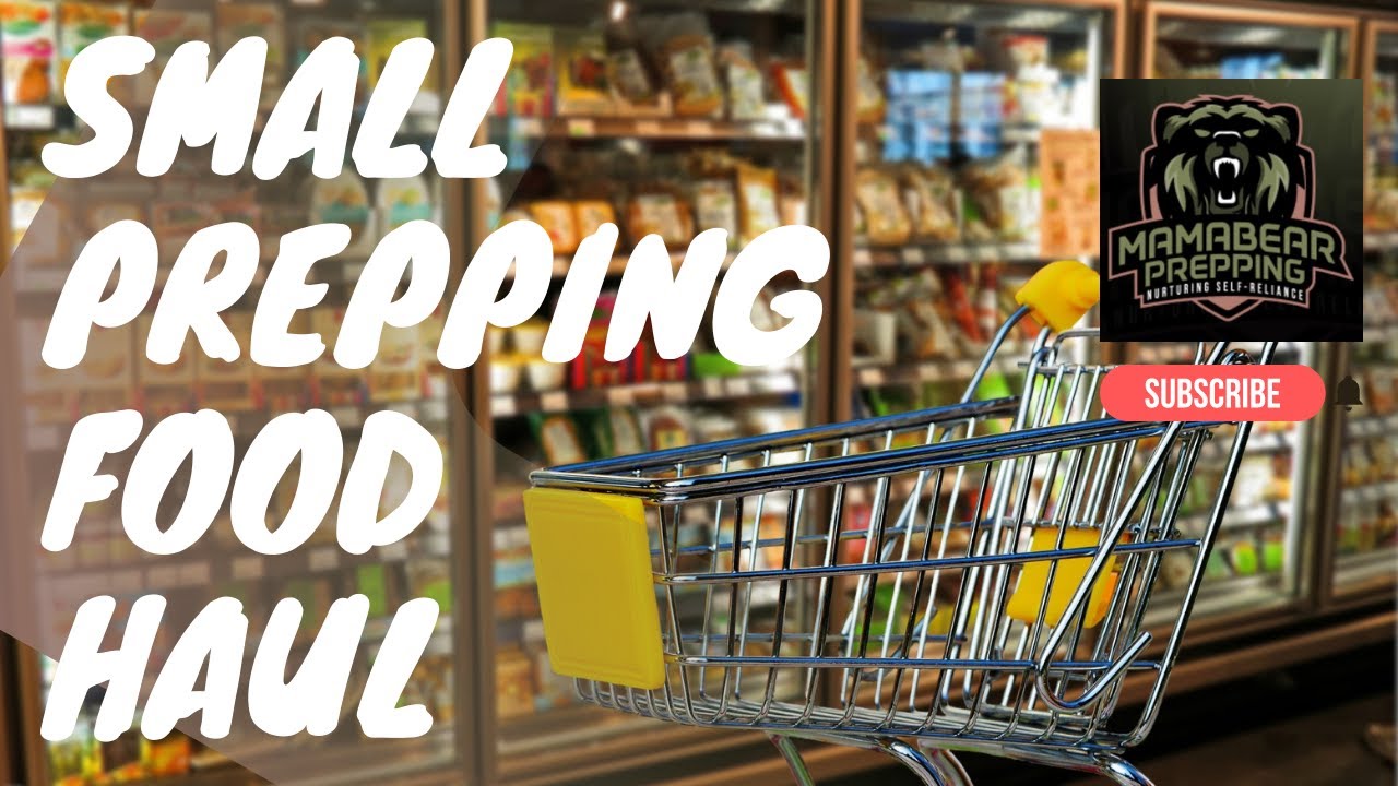 SMALL PREPPING PANTRY HAUL (EMERGENCY FOOD STORAGE) - YouTube