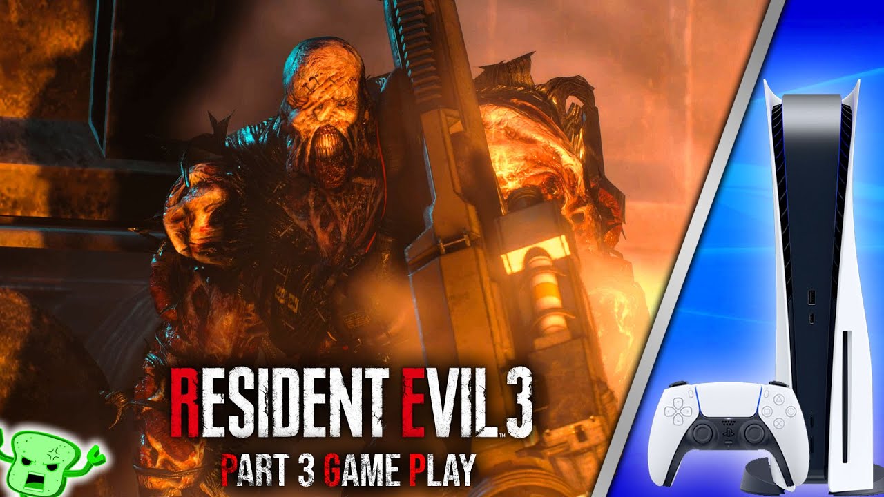 Resident Evil 3 Remake Game Play Walkthrough Part 3 - PlayStation 5 ...