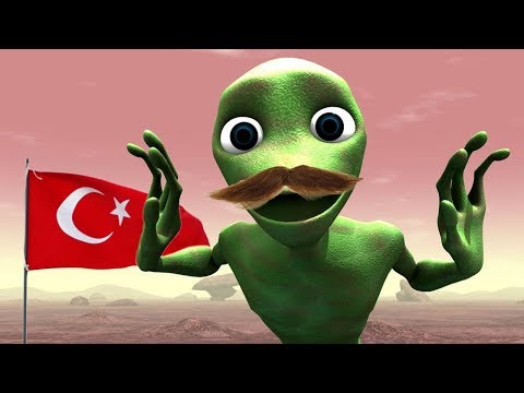 Dame Tu Cosita Türk versiyonu (Yeşil uzaylı)