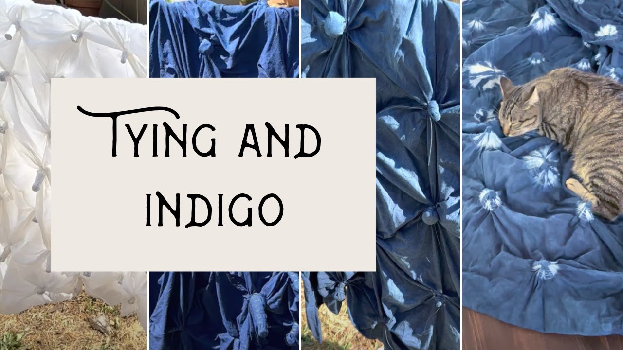 Tying and Dyeing with a Pre-Reduced Indigo Vat : Creating with Indigo ...