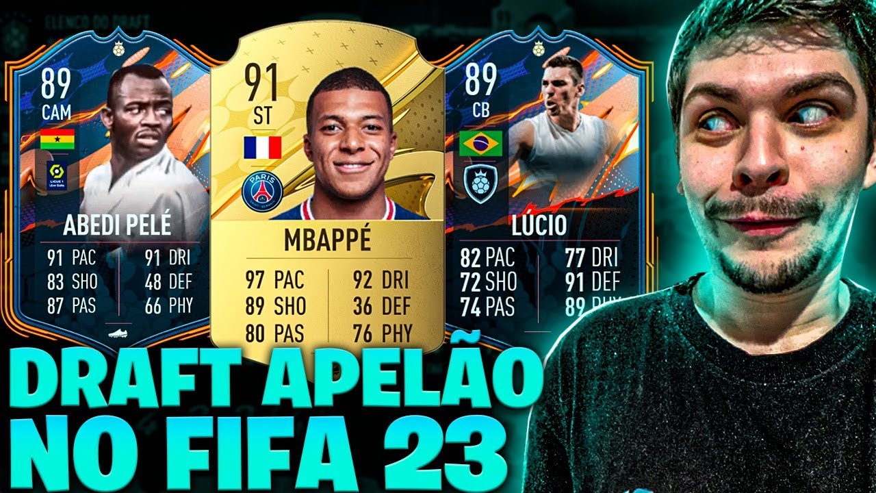 FIZ O MELHOR FUT DRAFT DO FIFA 23!!?? ESSE DRAFT FICOU EXTREMAMENTE ...