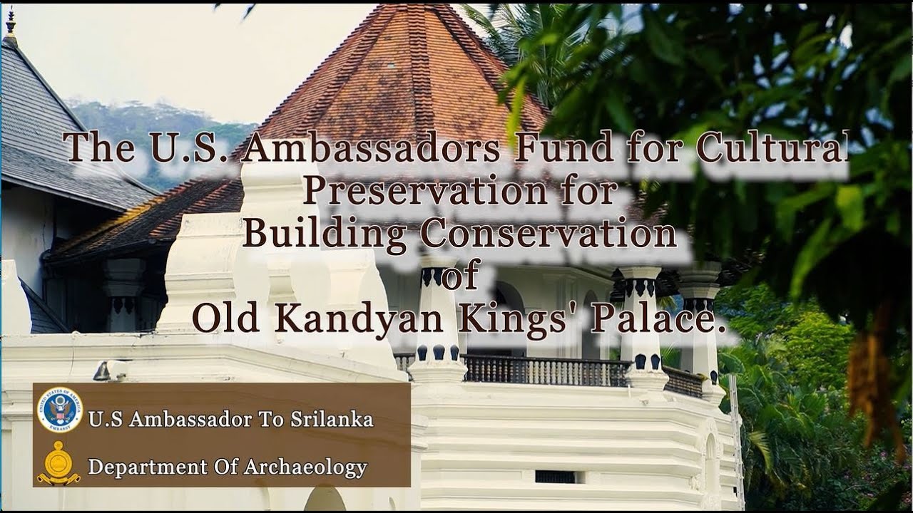 Preservation of Olad Kandyan Kings' Palace - YouTube