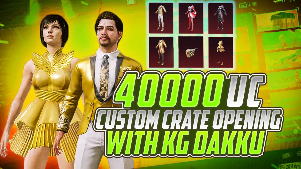 $40,000 UC - MECH RABBIT SET - CUSTOM CRATE OPENING - KG DAKKU GAMING ...