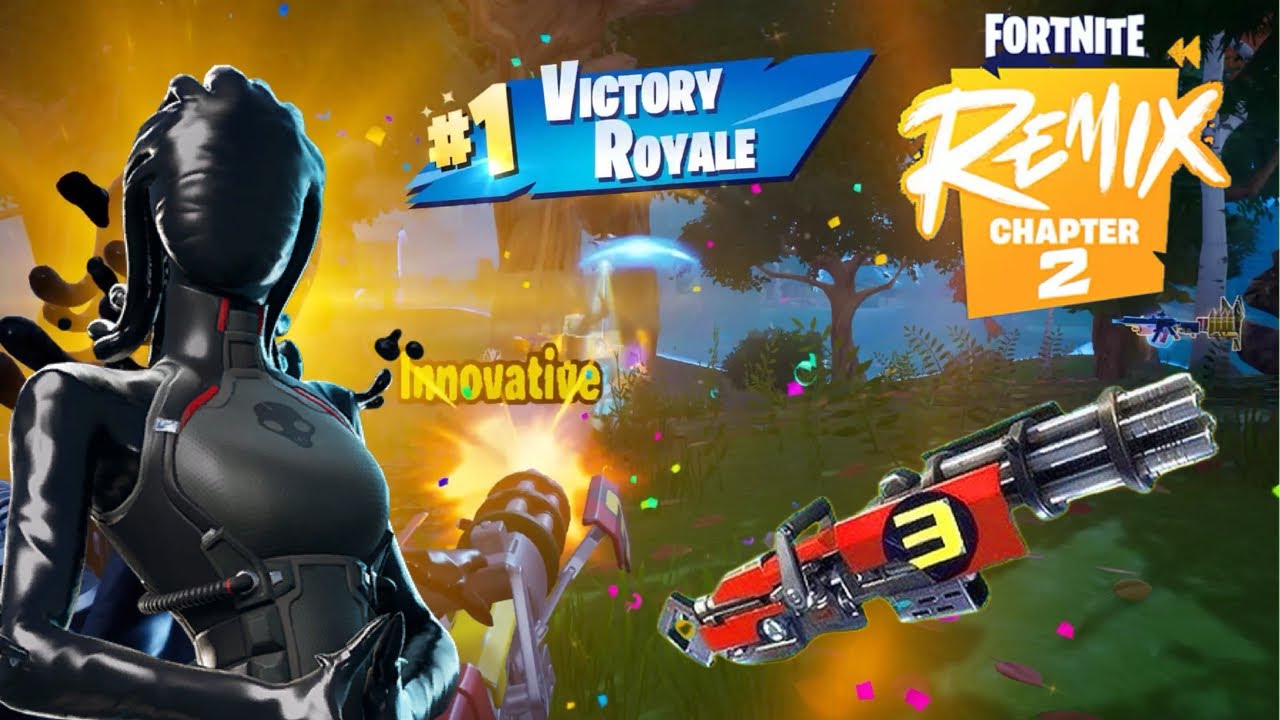 Victory Royale Solo Zero Build Gameplay Fortnite Chapter 2 Remix - YouTube