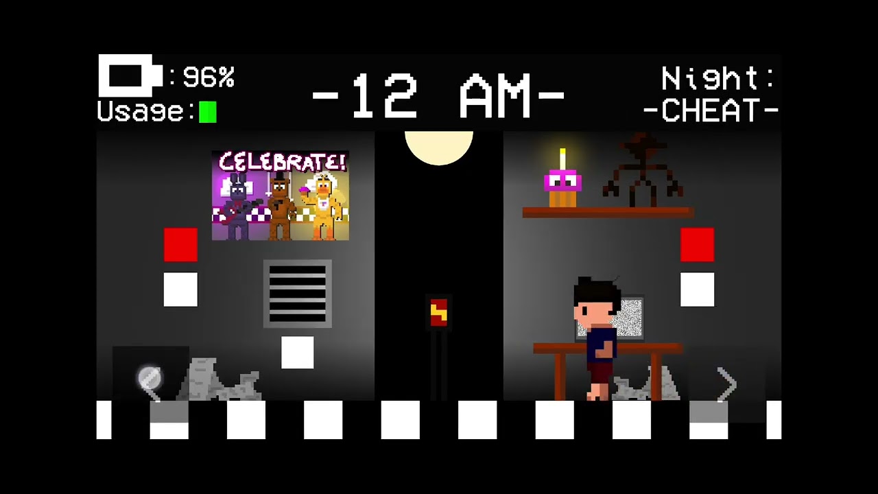 one 2D night bis sou match game fnaf freddy - YouTube