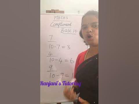 Maths-Basics compliment (Base 10) @ranjanistutoring...9537 - YouTube