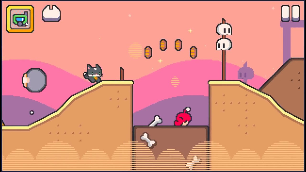 Super Cat Tales 2 World 2-6 Walkthrough (Bells 🔔🔔🔔) | SKILLGAMING ️ ...